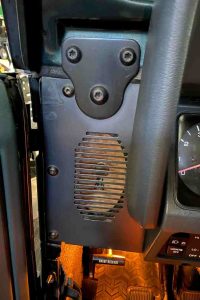 Jeep Wrangler Sound System Upgrade Using The Factory Jeep Radio - Four ...