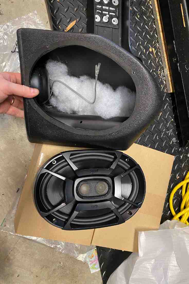 Jeep Wrangler Sound System Upgrade Using The Factory Jeep Radio - Four ...