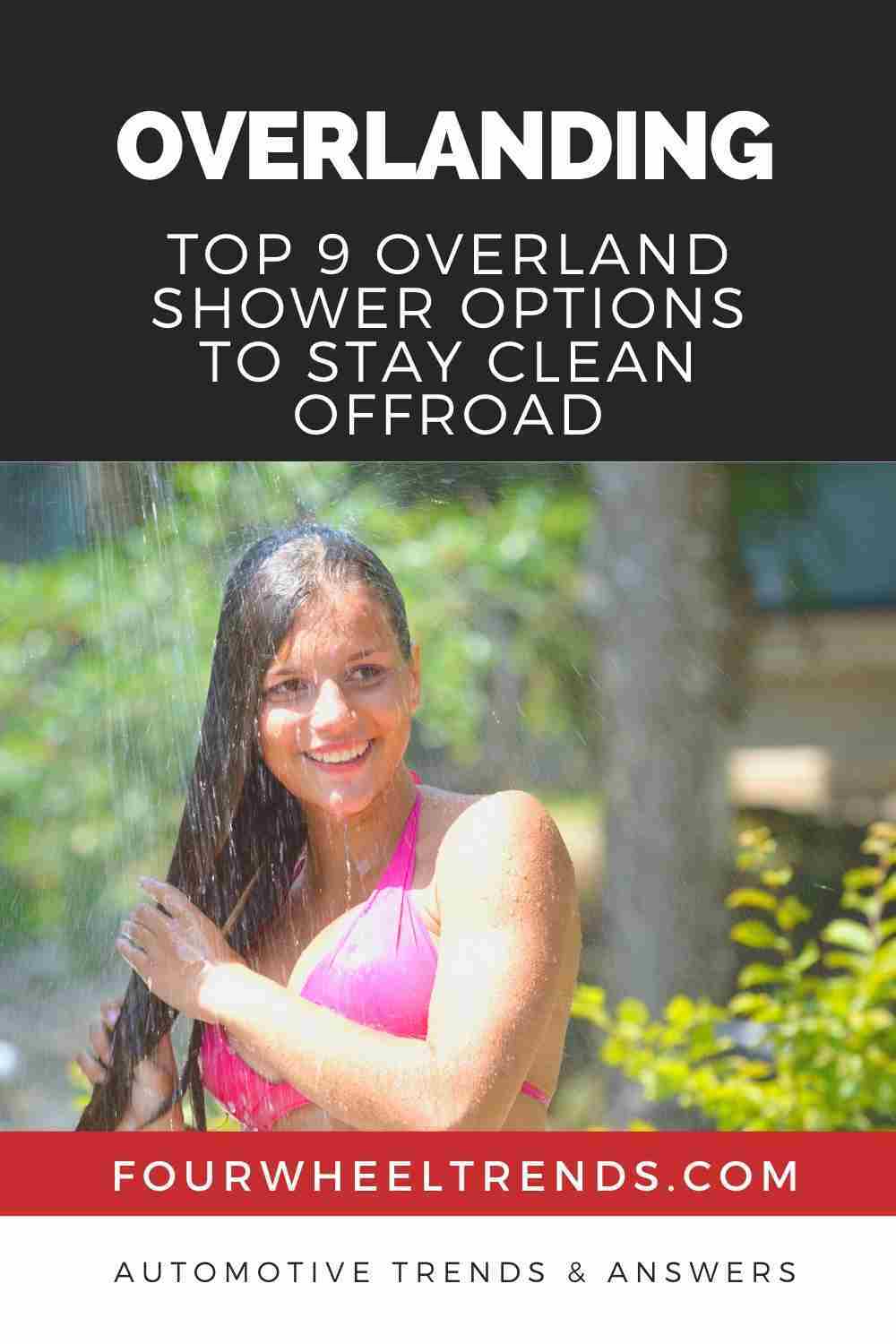 9 Best Overland Shower Options To Stay Clean Offroad [2023] - Four ...